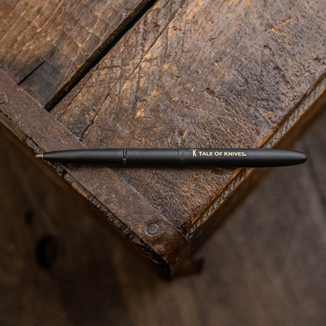 Fisher Bullet Space Pen with TOK Logo – Tale Of Knives