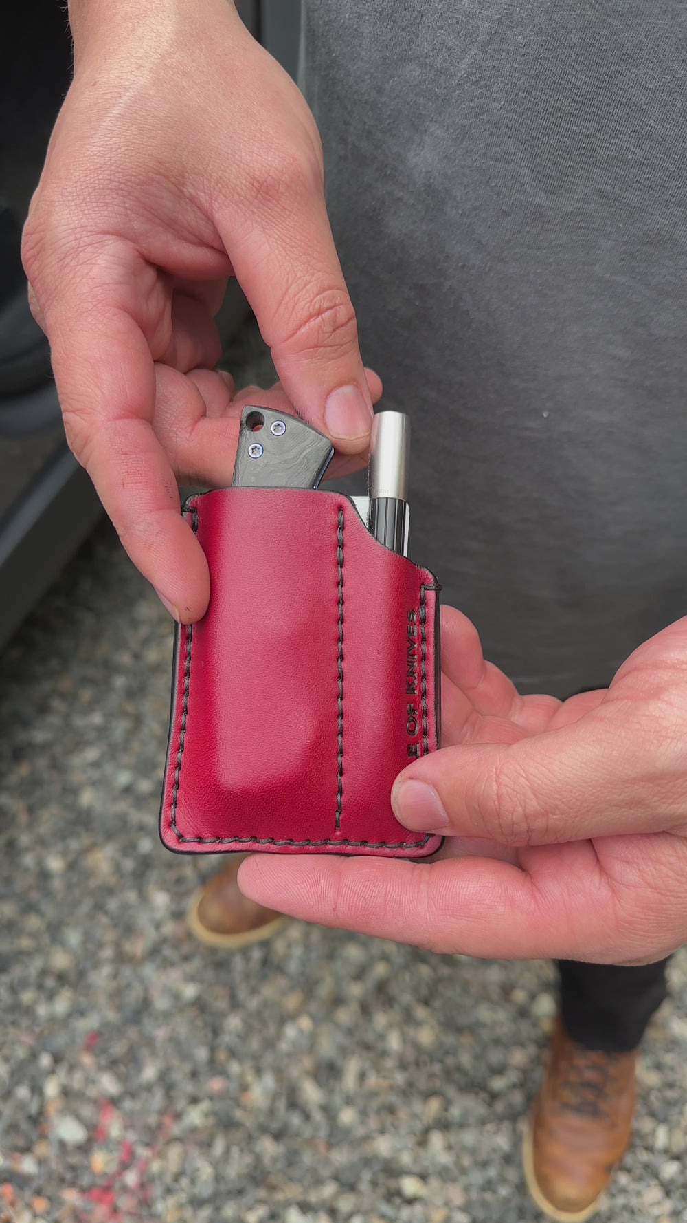 Handmade Leather EDC Gear for Tools, Flashlights, Multitools and more ...